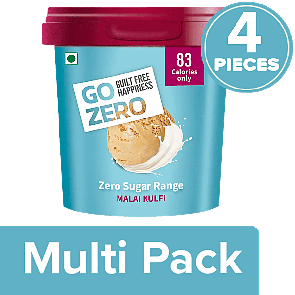 Buy Go Zero Zero Sugar Range Malai Kulfi Ice Cream Online at Best Price of Rs 240 - bigbasket