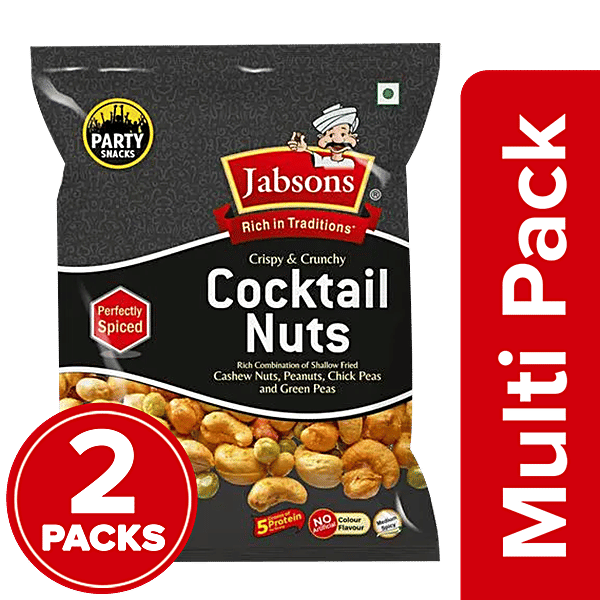 Buy JABSONS Namkeen - Cocktail Nuts Online at Best Price of Rs 144 ...