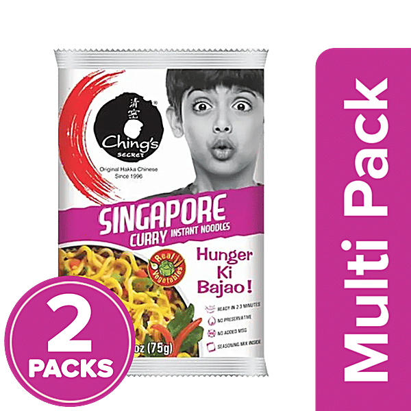 Buy Ching's Secret Singapore Curry Instant Noodles Online at Best Price ...