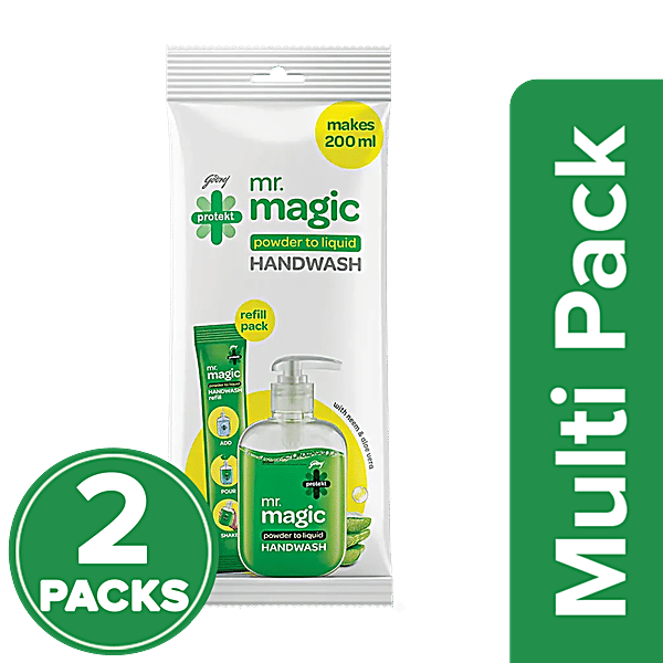 Buy Godrej Protekt Mr. Magic - Powder To Liquid Germ Protection ...