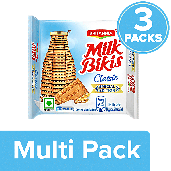 Buy Britannia Milk Bikis Classic Biscuit - Zero Trans Fat Online at ...