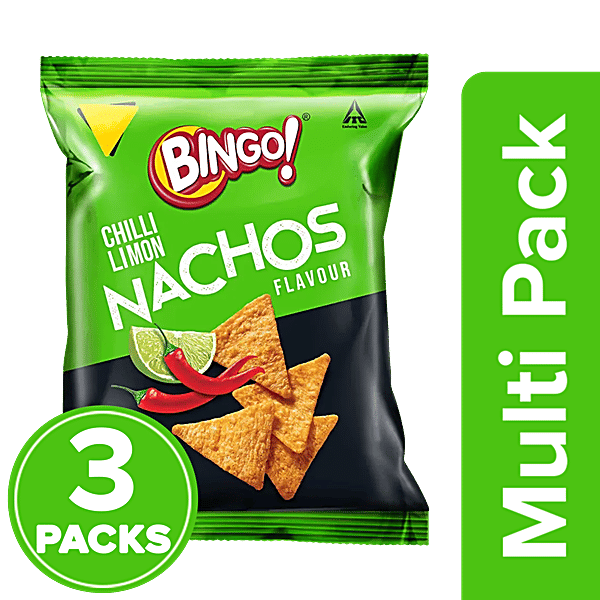 Buy Bingo! Nachos Chilli Limon Online at Best Price of Rs 30 - bigbasket
