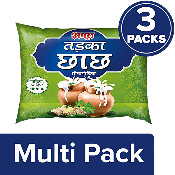 Buy Amul Probiotic Tadka Chaas Online at Best Price of Rs 30 - bigbasket
