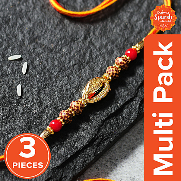 Buy Daivya Sparsh by bigbasket Divine Shell Rakhi Online at Best Price ...