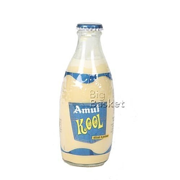 Buy Amul Kool Kesar Flavor 200 Ml Bottle Online at the Best Price of Rs ...