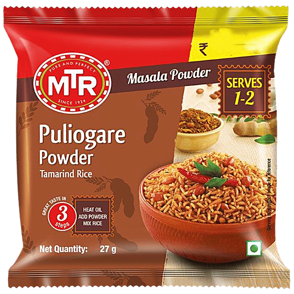 Buy Mtr Powder Puliogare 35 Gm Pouch Online At Best Price of Rs 10 ...