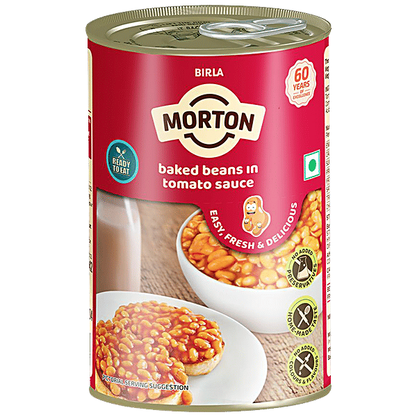 Buy Morton Baked Beans In Tomato Sauce 450 Gm Tin Online At Best Price ...