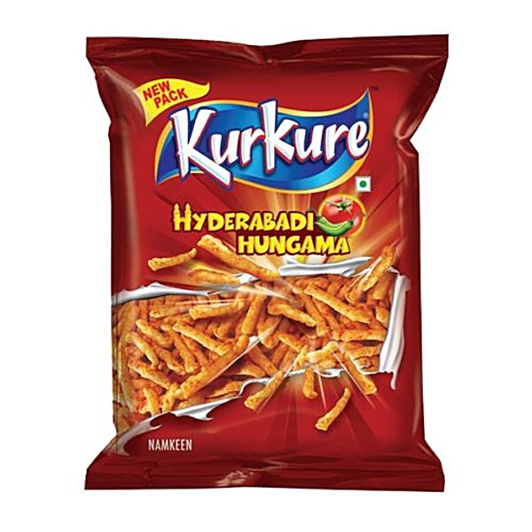 Buy Kurkure Namkeen - Hyderabadi Hungama Online at Best Price of Rs ...