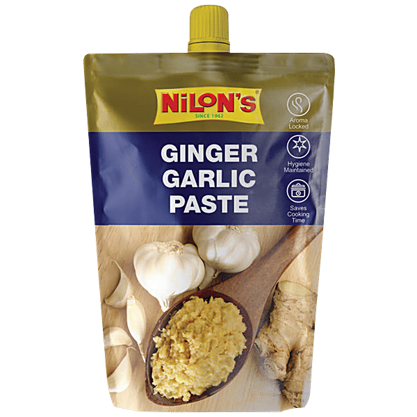 Buy Nilons Premium Ginger Garlic Paste 200 Gm Pouch Online at the Best ...