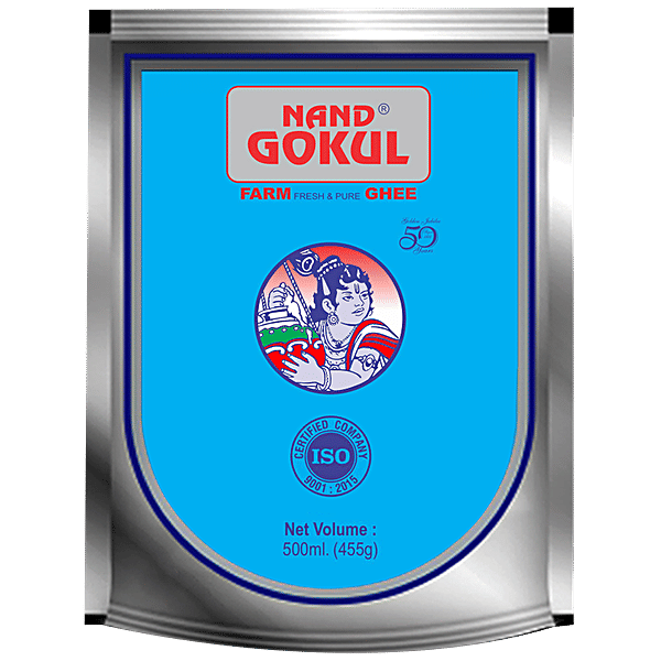 Buy Nand Gokul Pure buffalo Ghee Online at Best Price of Rs 327.75 ...