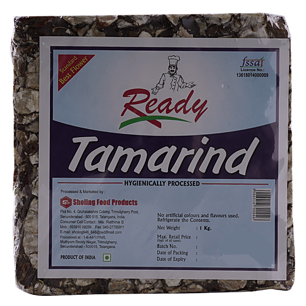 Buy Ready Tamarind Slab 1 Kg Online at the Best Price of Rs 308 - bigbasket