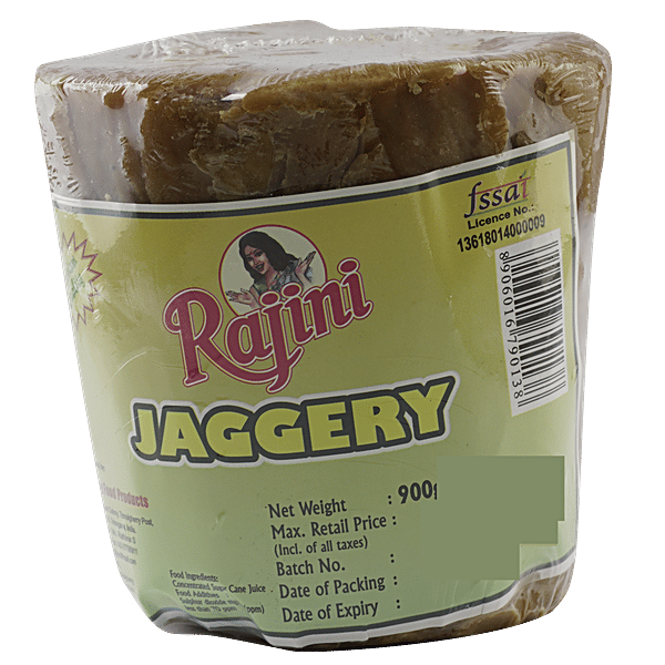 Buy Rajini Jaggery Kholapur 900 Gm Online at the Best Price of Rs 89.24 ...