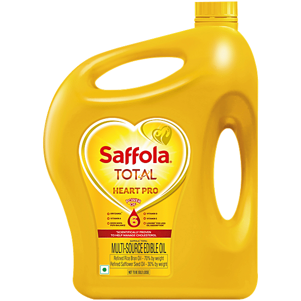 Buy Saffola Total Edible Oil 5 Ltr Jar Online At Best Price of Rs 1065 ...