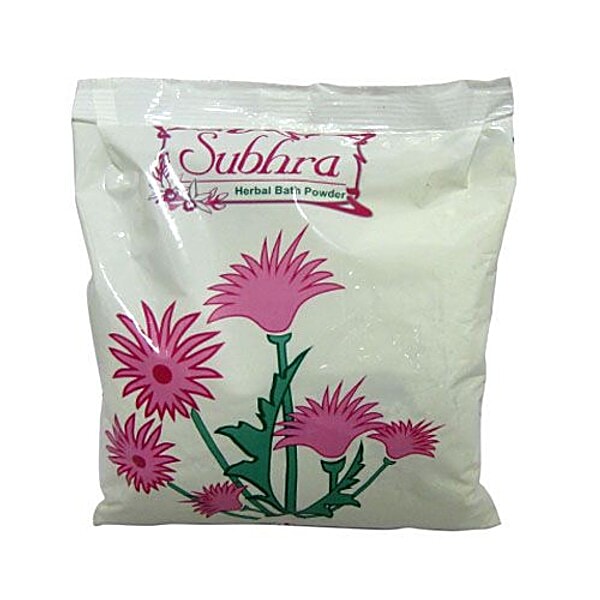 Buy Subhra Herbal Bath Powder 500 Gm Pouch Online at the Best Price of ...