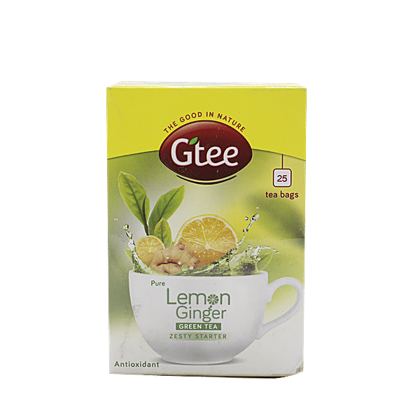 Buy Gtee Green Tea Lemon Ginger 25 Pcs Online At Best Price of Rs 170 ...