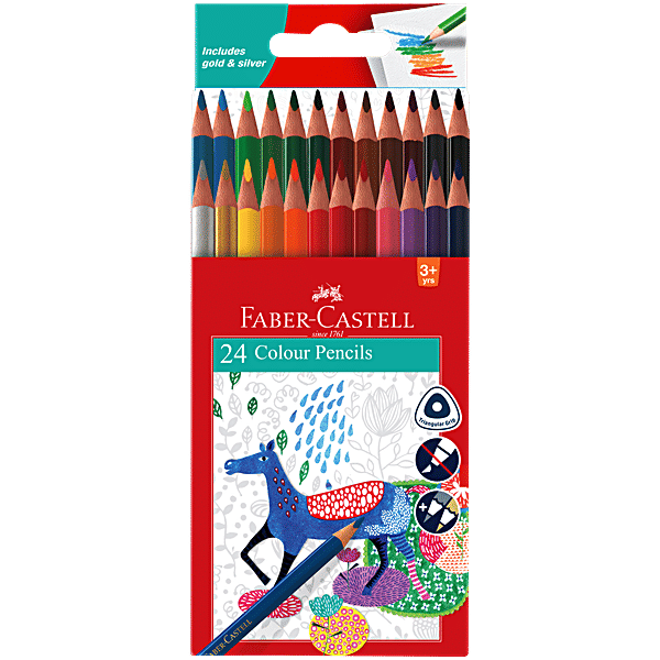 Buy Faber castell Colour Pencils Online at Best Price of Rs 195 - bigbasket