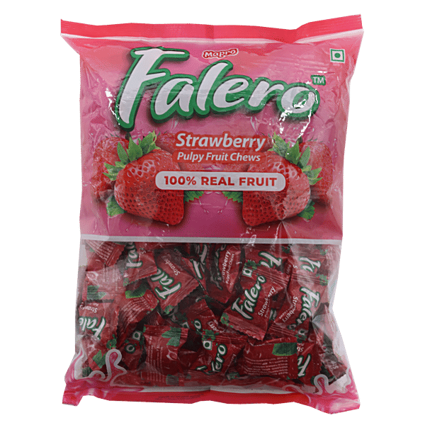 Buy Mapro Falero Pulpy Fruit Chews Strawberry 400 Gm Online at the Best ...
