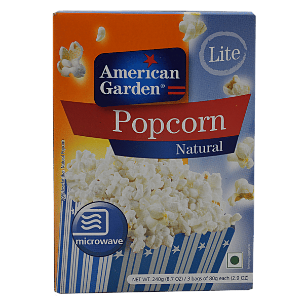 Buy American Garden Microwave Popcorn Lite 240 Gm Carton Online at the ...