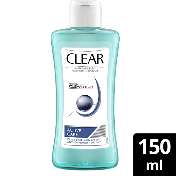 Buy Clear Hair Oil Active Care Anti Dandruff 150 Ml Online At Best ...