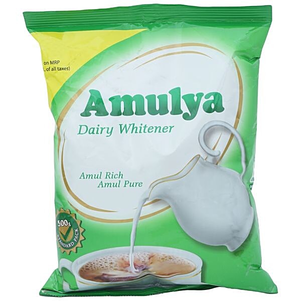 Buy Amulya Dairy Whitener 500 Gm Pouch Online At Best Price of Rs 215 ...