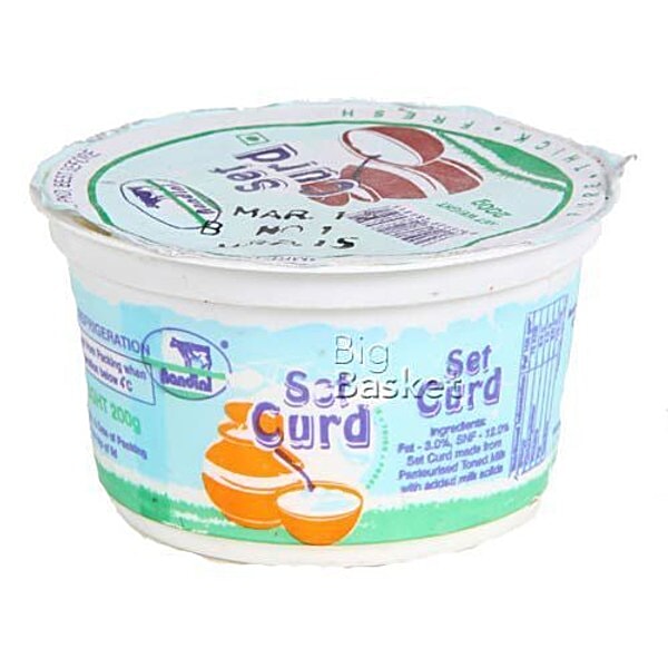 Buy Nandini Set Curd Online at Best Price of Rs null - bigbasket