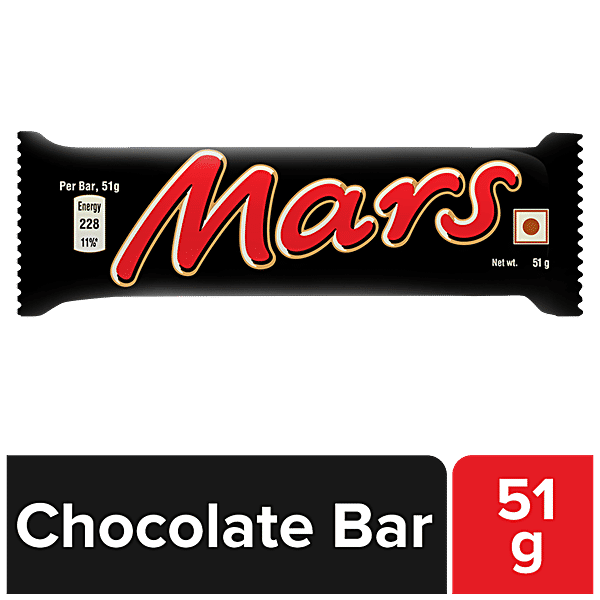 Buy Mars Chocolate Bar 51 Gm Pouch Online At Best Price of Rs 60 ...