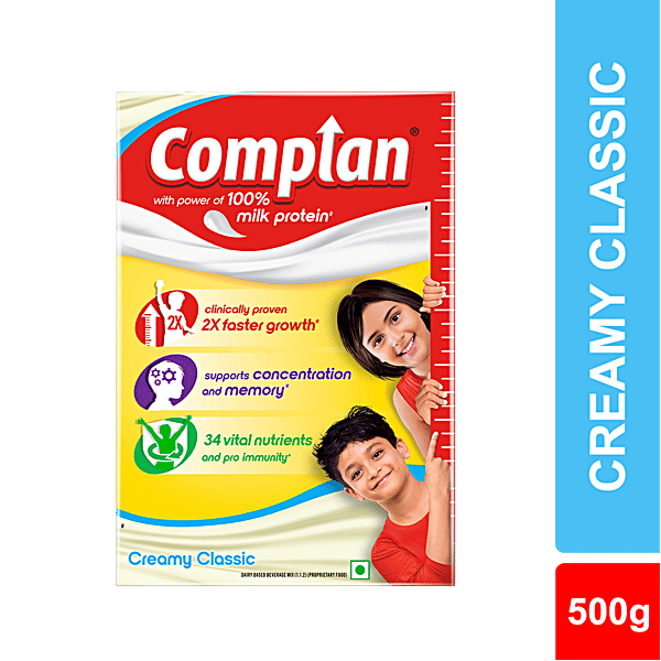 Buy Complan Health Drink Natural 500 Gm Carton Online At Best Price of ...