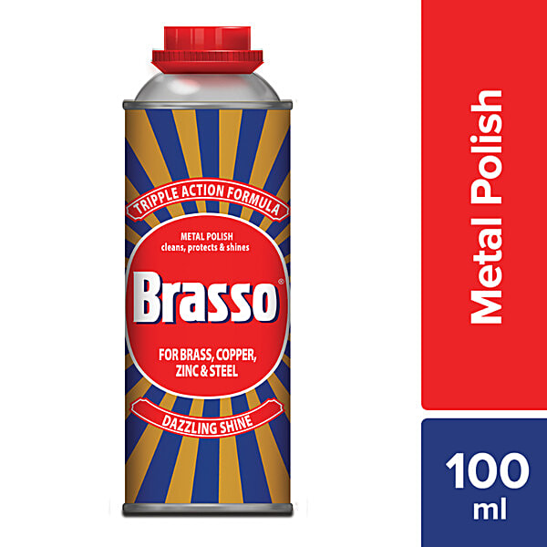 Buy Brasso Polish Copper Zinc 100 Ml Tin Online At Best Price of Rs 98 ...