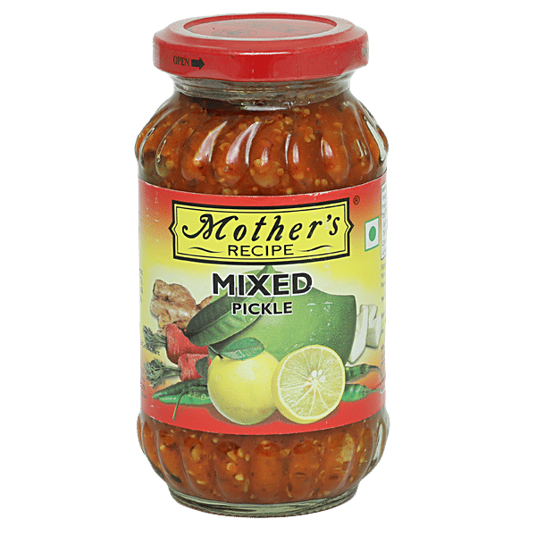 Buy Motherss Recipe Pickle Mixed 300 Gm Jar Online At Best Price of Rs ...