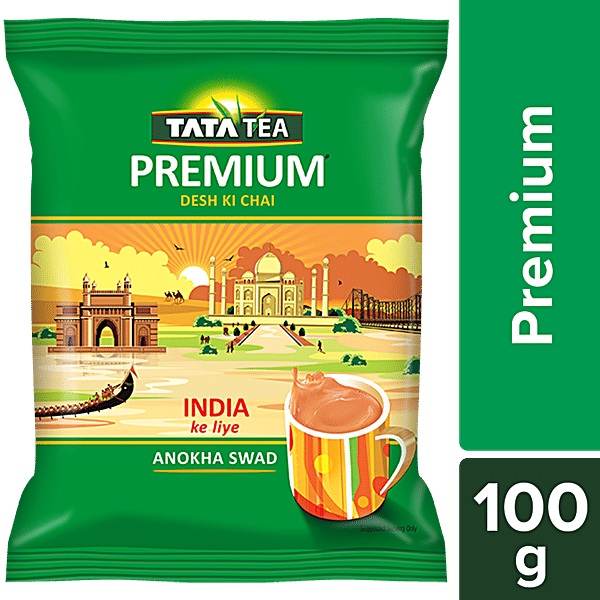 Buy Tata Tea Premium Leaf Tea 100 Gm Online at the Best Price of Rs 35 ...