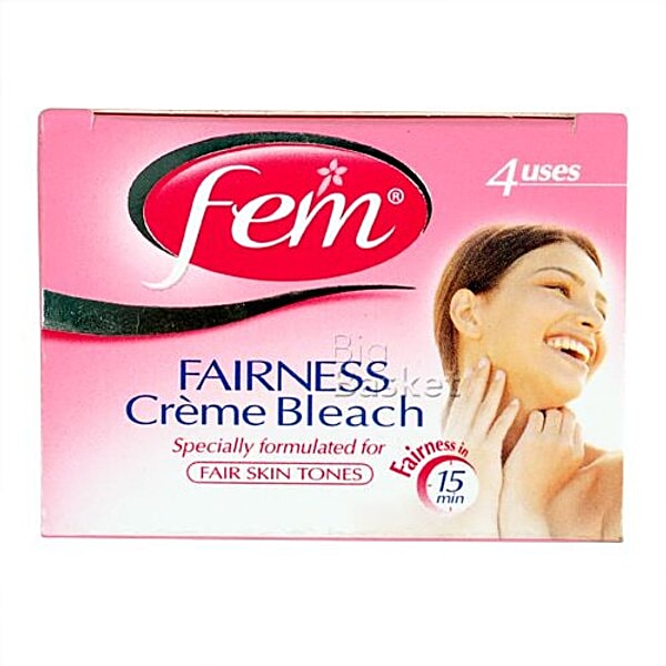 Buy Fem Fairness Creme Bleach 24 Gm Online at the Best Price of Rs 57 ...