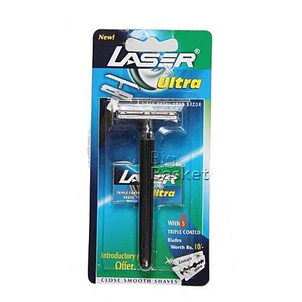 Buy Laser Razor - Ultra Triple coated Edges Online at Best Price of Rs ...