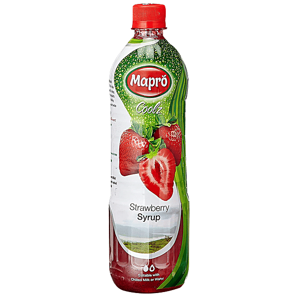 Buy Mapro Coolz Syrup Strawberry 1 L Bottle Online at the Best Price of Rs 252 - bigbasket
