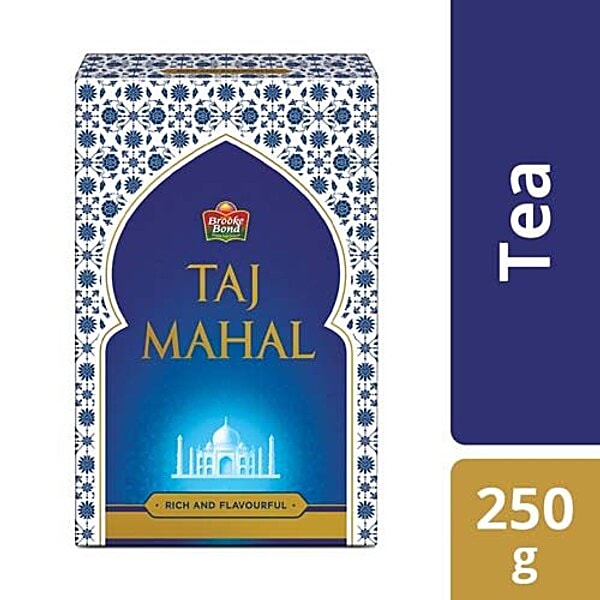 Buy Taj Mahal Tea 250 g Box Rich & Flavourful Online at Best Price of ...