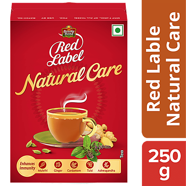 Buy Red Label Tea Natural Care 250 Gm Online At Best Price of Rs 145.7 ...