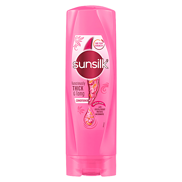 Buy Sunsilk Conditioner Lusciously Thick Long Nourishing 180 Ml Online ...