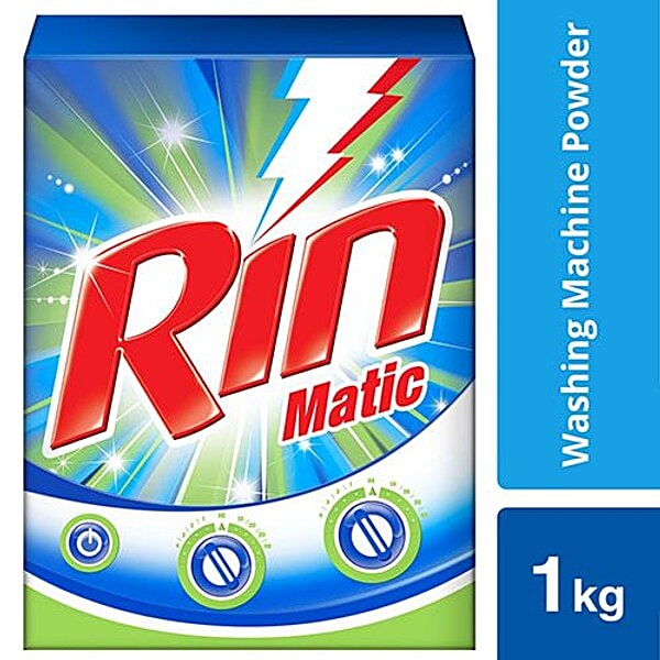 Buy Rin Rin Matic Detergent Powder 1 Kg Online At Best Price of Rs 115 ...