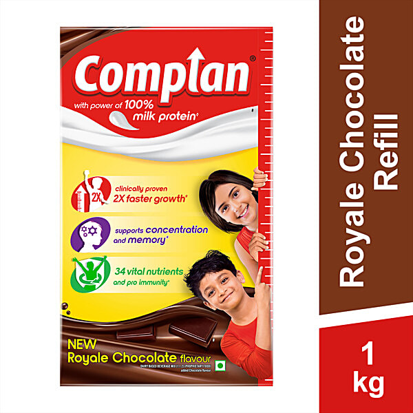 Buy Complan Health Drink Chocolate Flavour 1 Kg Carton Online At Best ...