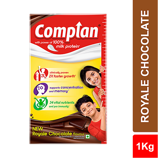 Buy Complan Health Drink Chocolate Flavour 1 Kg Carton Online At Best Price of Rs 591.64 - bigbasket