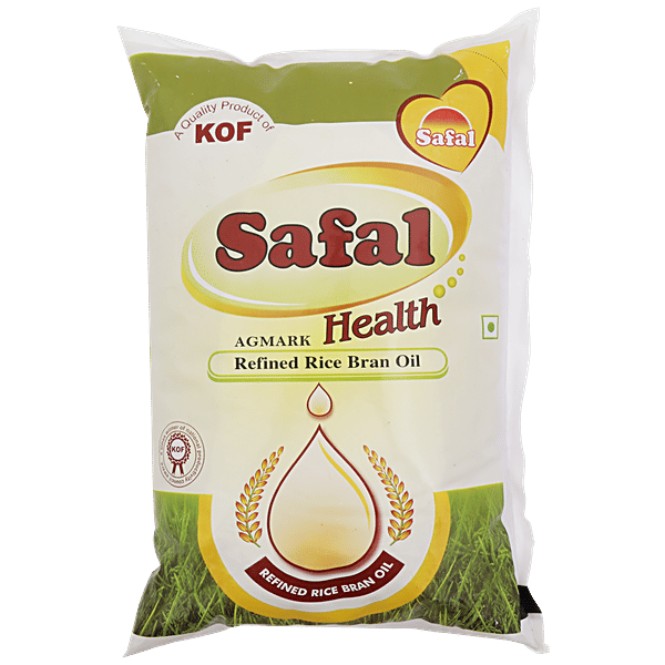 Buy Safal Oil Rice Bran 1 Ltr Pouch Online At Best Price of Rs 154.1 ...
