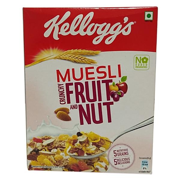Buy Kelloggs Muesli - Fruit & Nut 250 gm Carton Online at Best Price ...