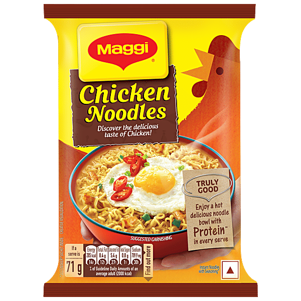 Buy Maggi Noodles Chicken 71 Gm Pouch Online At Best Price of Rs 20 ...