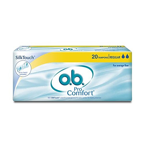 Buy Ob Tampons For Average Flow 20 Pcs Online At Best Price of Rs 242 ...
