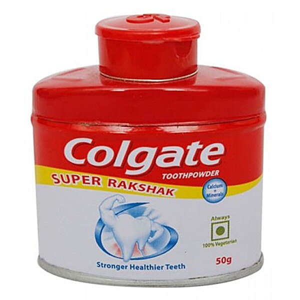 Buy Colgate Toothpowder - With Calcium & Minerals, Anti-Cavity 50 gm ...