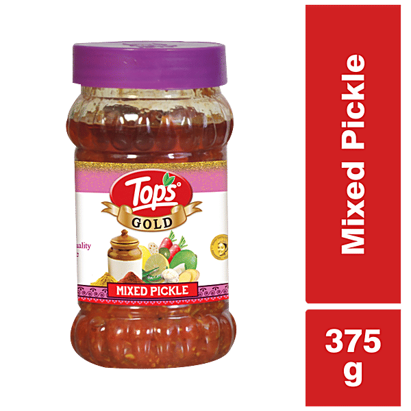 Buy Tops Premium Pickle Mixed 400 Gm Bottle Online at the Best Price of ...