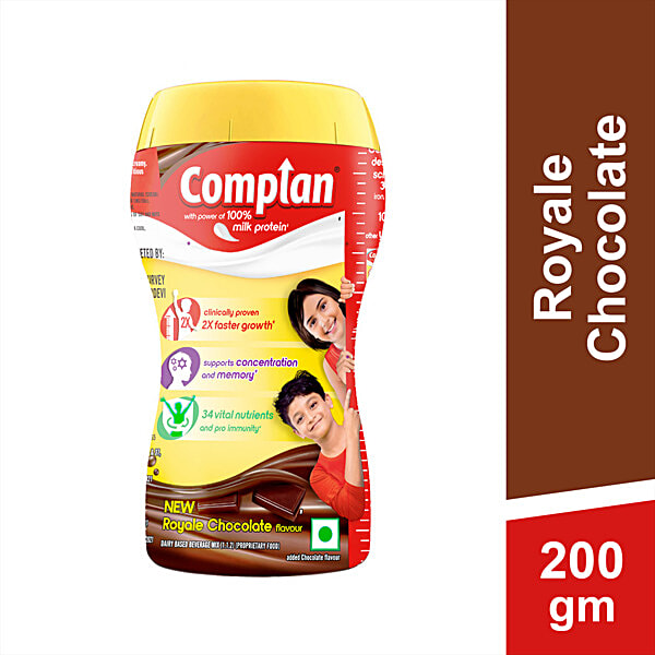 Buy Complan Health Drink - Chocolate Flavor 200 gm Bottle Online at ...