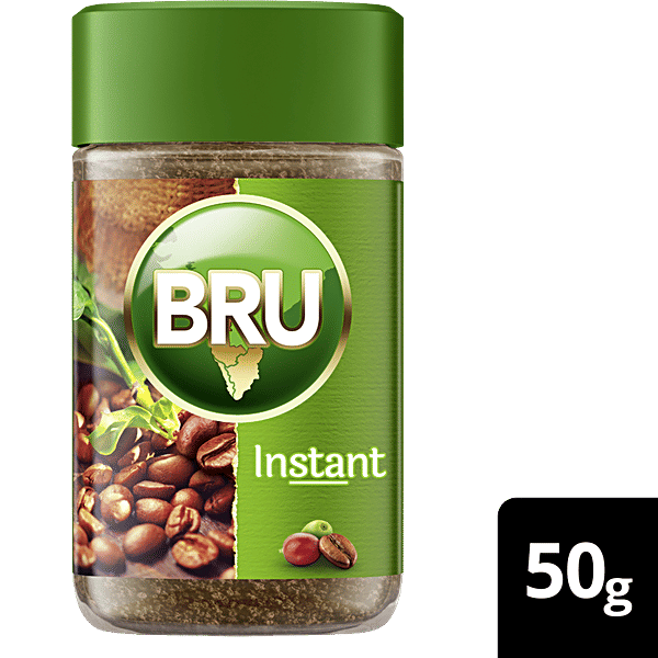 Buy Bru Instant Coffee Gold 50 Gm Bottle Online At Best Price of Rs 270 ...