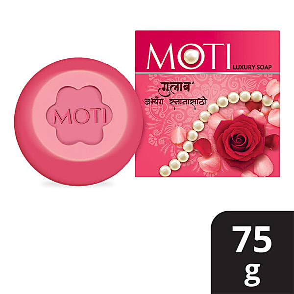 Buy Moti Luxury Bath Soap Gulab 75 Gm Carton Online at the Best Price ...