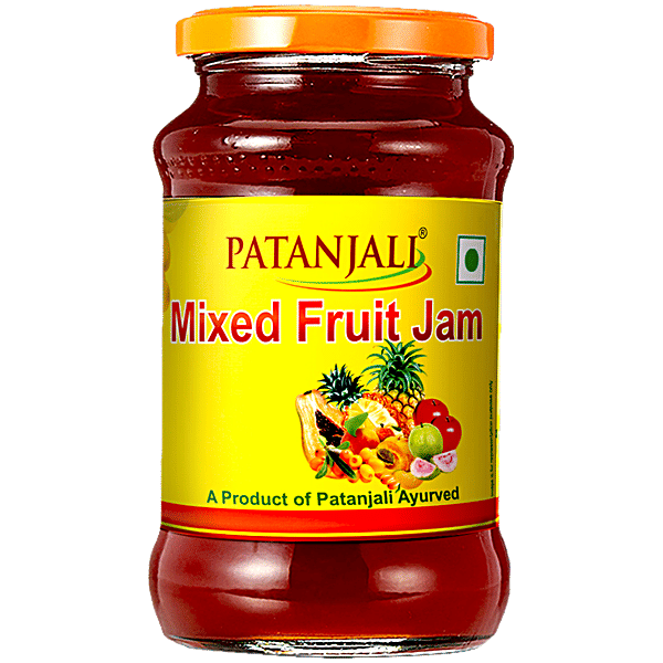 Buy Patanjali Jam Mixed Fruit 500 Gm Bottle Online At Best Price of Rs ...