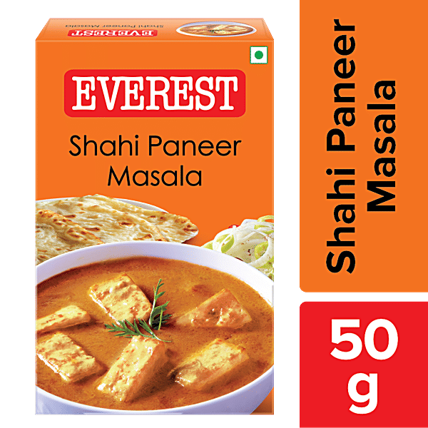 Buy Everest Masala Shahi Paneer 50 Gm Carton Online at the Best Price ...
